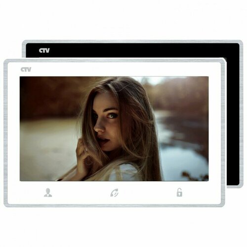 Монитор для домофона/видеодомофона CTV CTV-M4703AHD белый — купить c ...