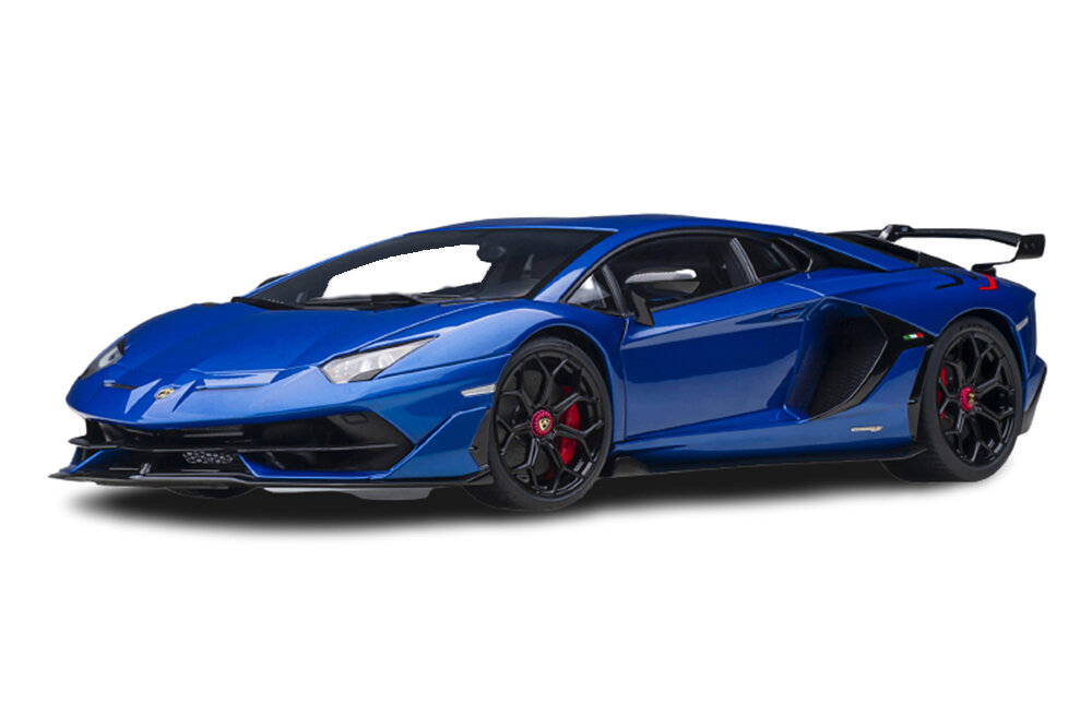 Модель коллекционная AUTOART Lamborghini aventador svj 2019 blue metallic / ламборгини авентадор svj 2019 синий металлик