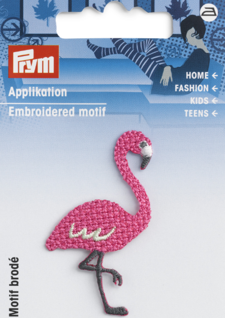 Термоаппликация Фламинго розовый яркий цв, PRYM 924307