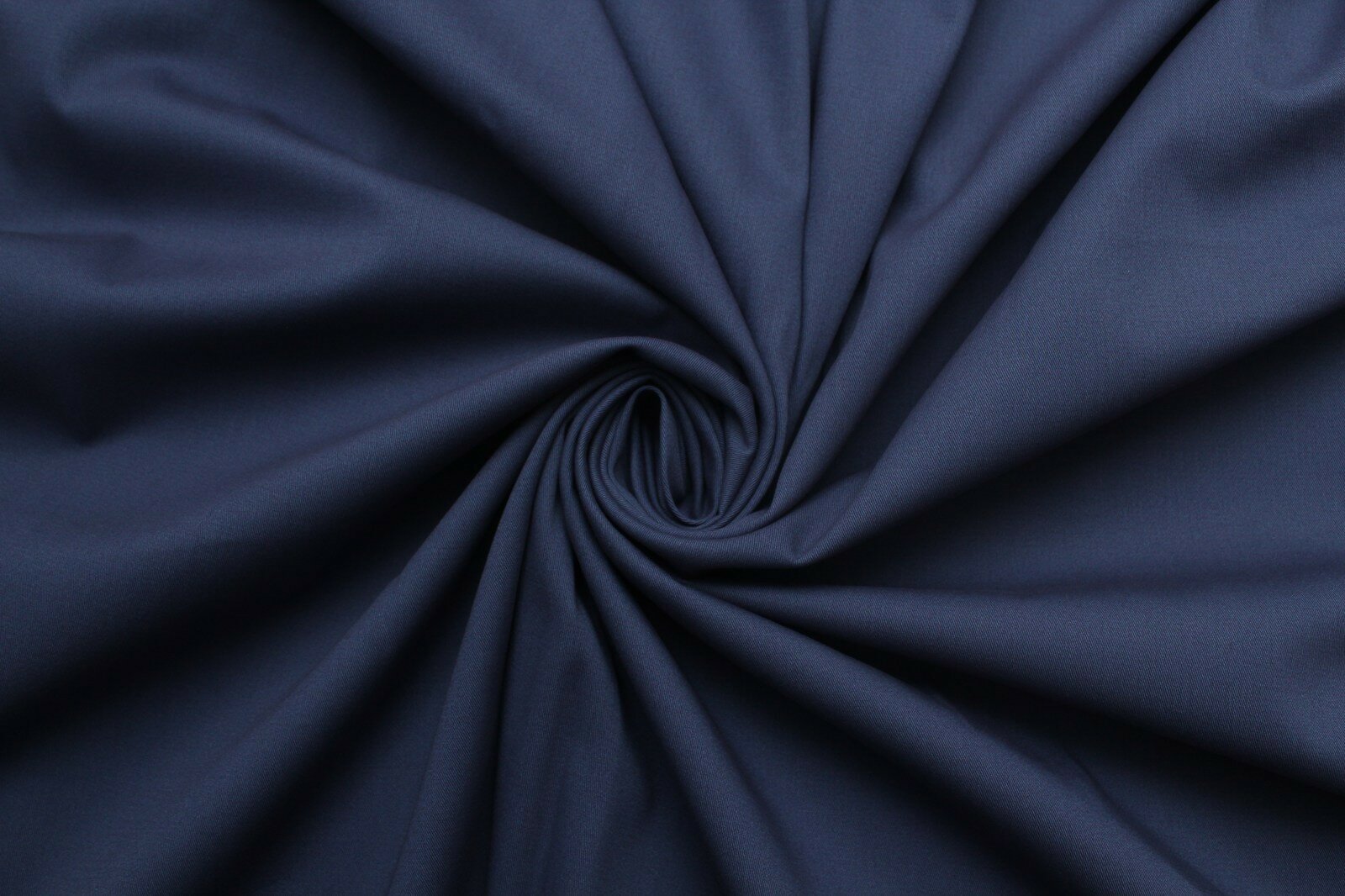 Ткань Хлопок костюмный стрейч Nino синий, 380 г/пм, ш154см, 0,5 м