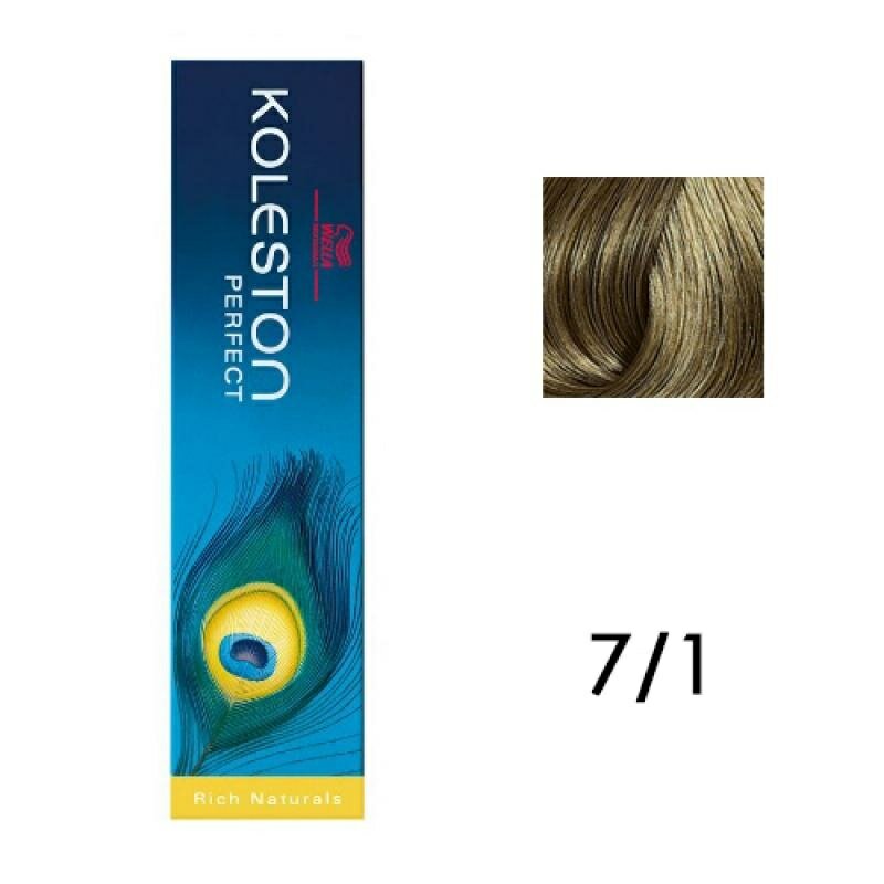 WELLA Koleston perfect 7/1 7/1 Стойкая крем краска Koleston 60мл