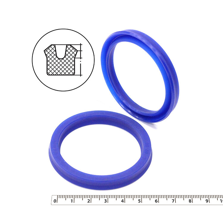 Манжета гидравлическая 50х60х7 (манжета цилиндра 60*50*7) тип UN PU (полиуретан)