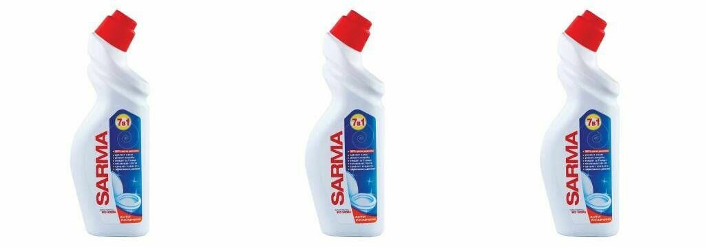 Sarma Средство для сантехники Антиржавчина, 750 мл, 3 шт