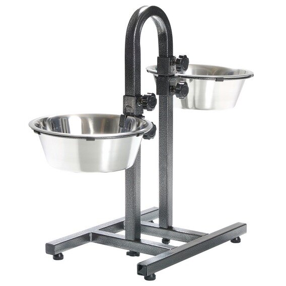 Стойка с мисками 2 х 2.8 л для двух собак, Trixie