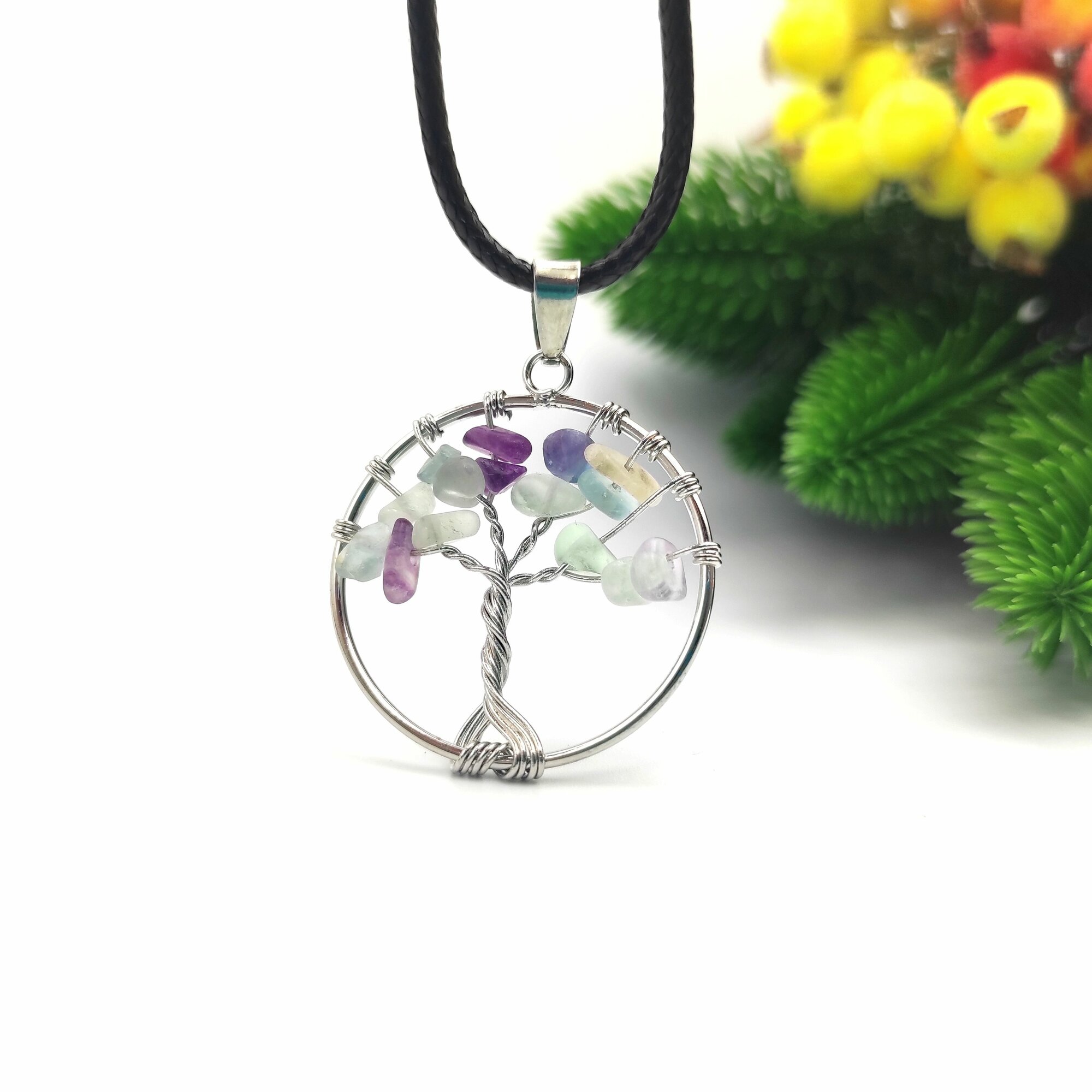 Подвеска, флюорит