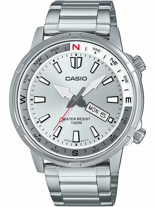 Наручные часы CASIO Collection, серебряный — фото 1