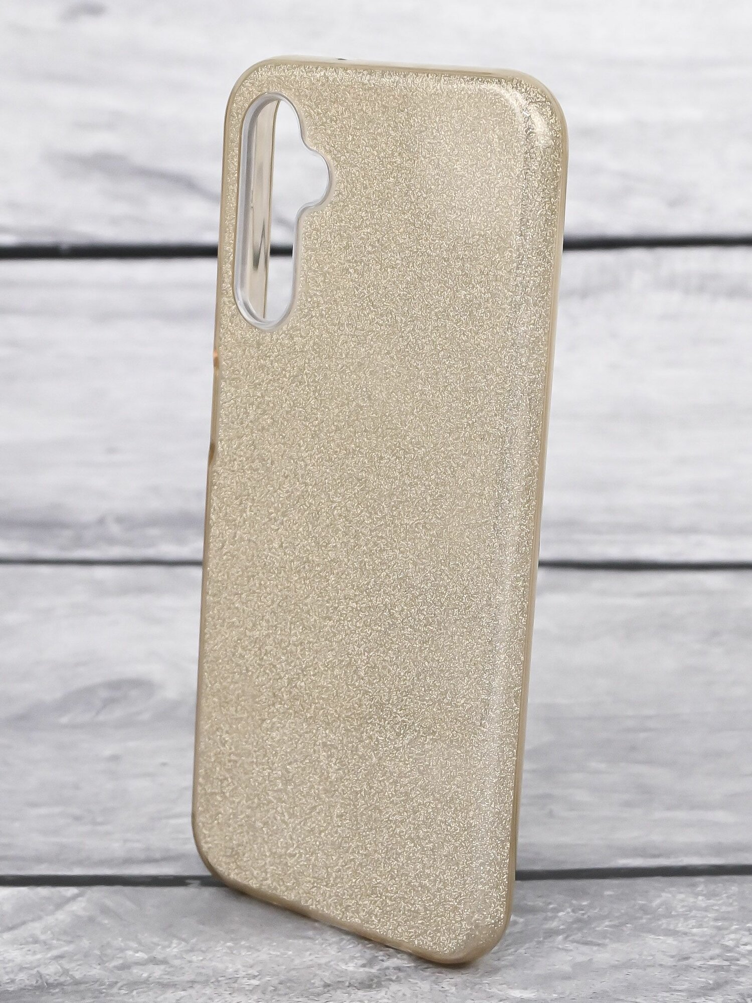 Силиконовый чехол бампер на смартфон Samsung Galaxy A14 5G переливающийся с блестками, защитная блестящая накладка для телефона Самсунг Галакси а14