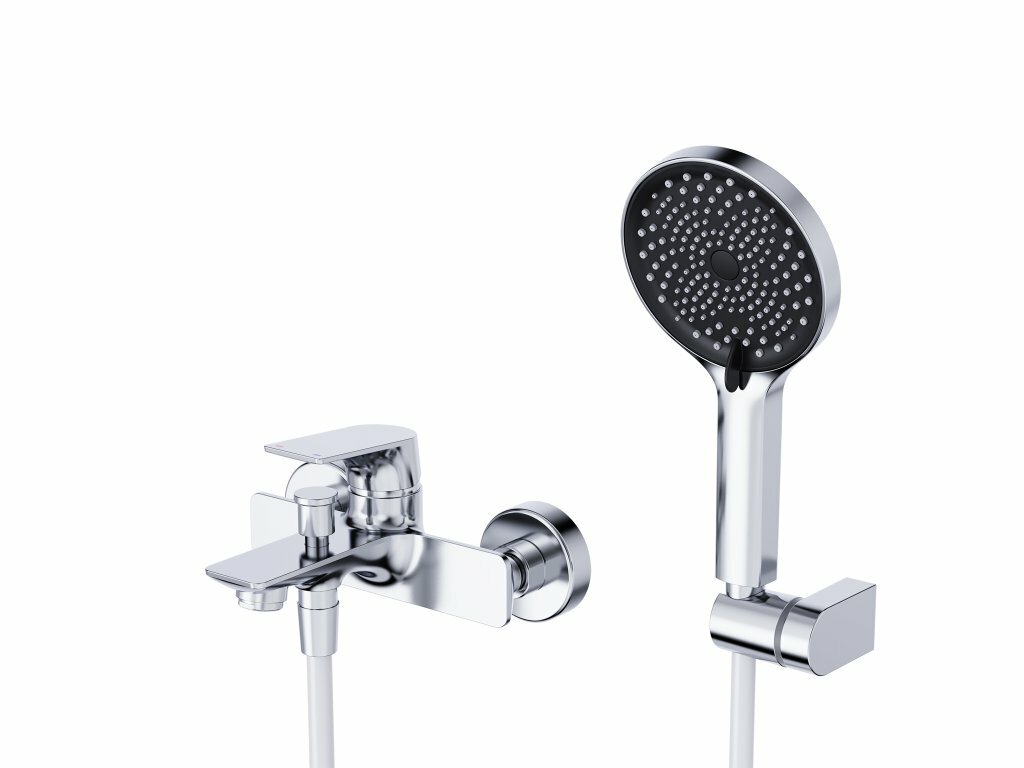 Смеситель для ванны и душа BelBagno MARINO-VASM-CRM