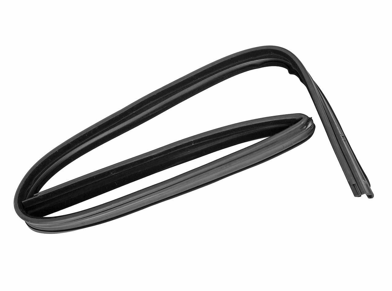 Уплотнитель стекла ВАЗ-2108 двери верхний левый, 2108-6103293Р, БРТ