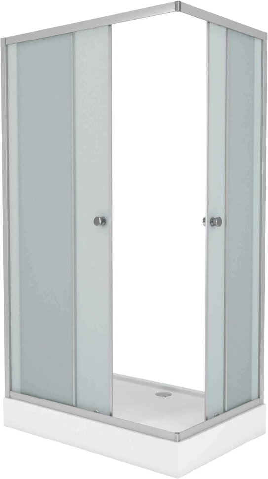 Душевой уголок с поддоном 110x80x195 см Niagara NG-118-14Q матовое
