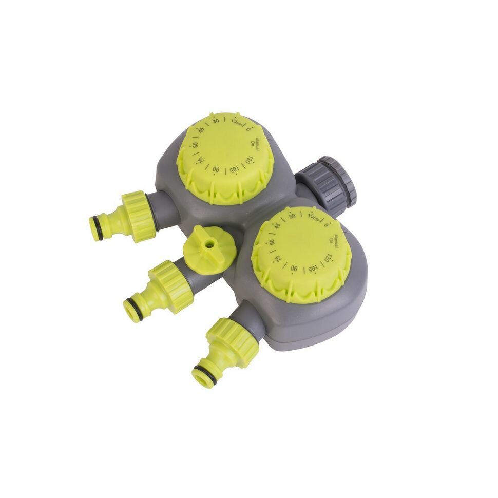 Таймер полива LISTOK профи механический 2-х часовой трехканальный