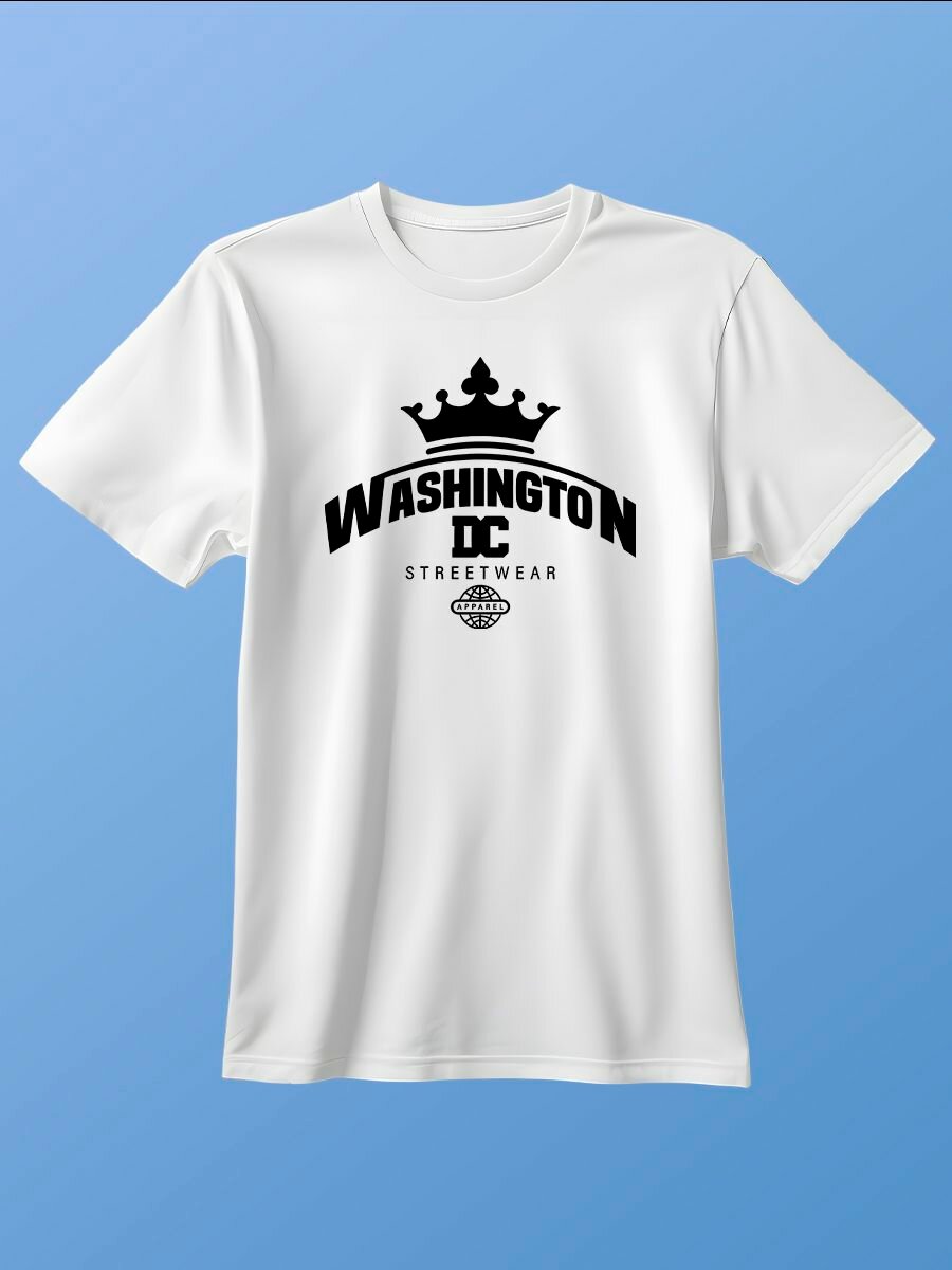 Футболка с надписью washington dc