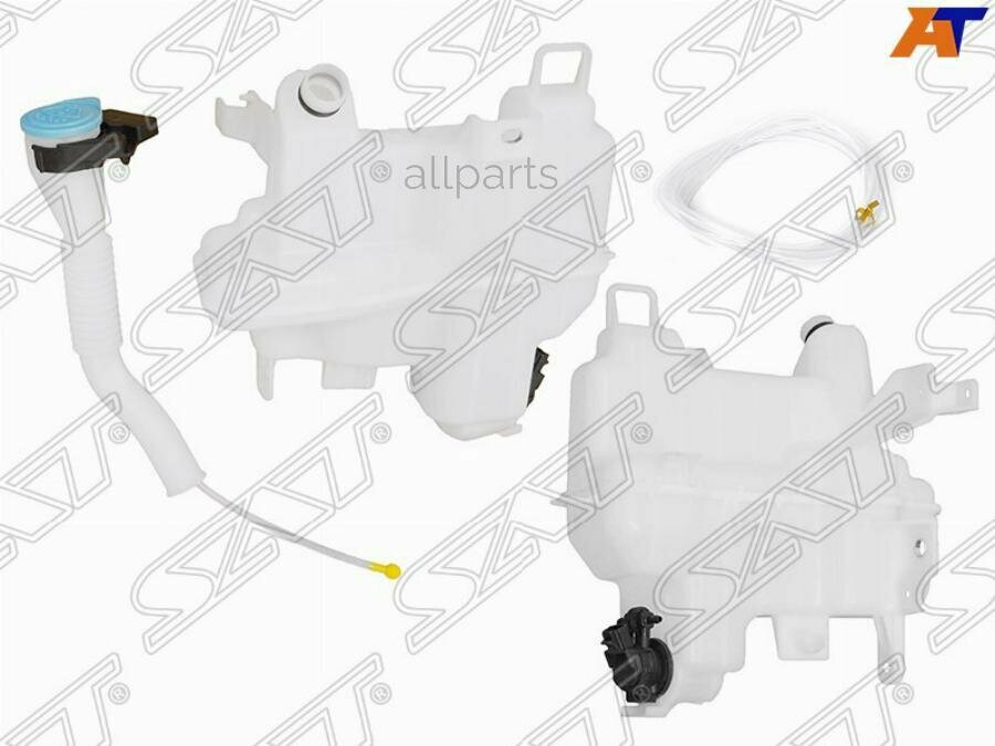 SAT ST-MZV9-101-D0 Бачок омывателя Mazda 3 13-16 / 6 12-15 (Насос омывателя/ С горловиной/ 1 мотора (малый))