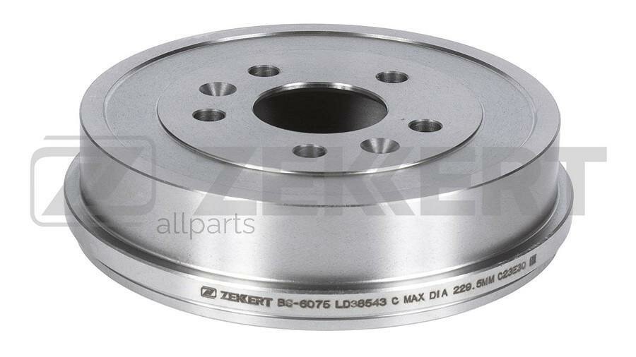 ZEKKERT BS-6075 Барабан торм. задн. Renault Duster 11-