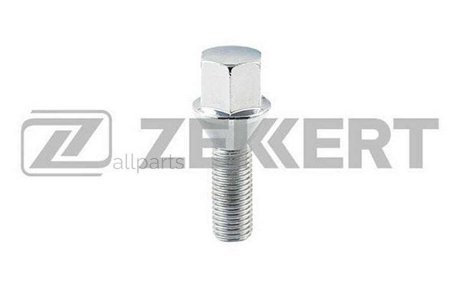 ZEKKERT BE-4020 Болт колесный конус M12 x 1 5 длина резьбы 28 ключ 17 Цинк
