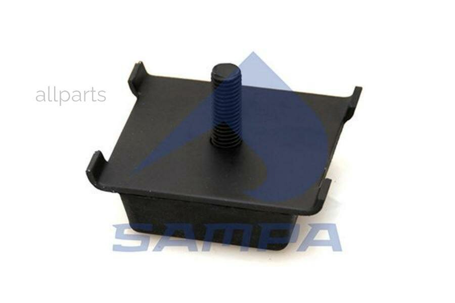 SAMPA 060067 подушка рессоры! (м) M12x80/91x26\ IVECO