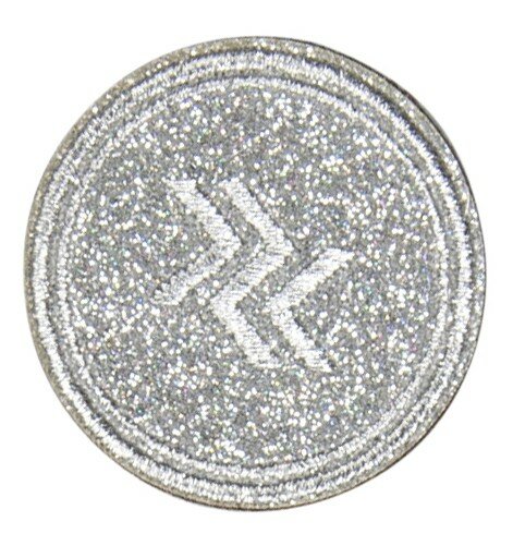 HKM 38626_6 Термоаппликация "Круг", 4.9 х 4.9 см