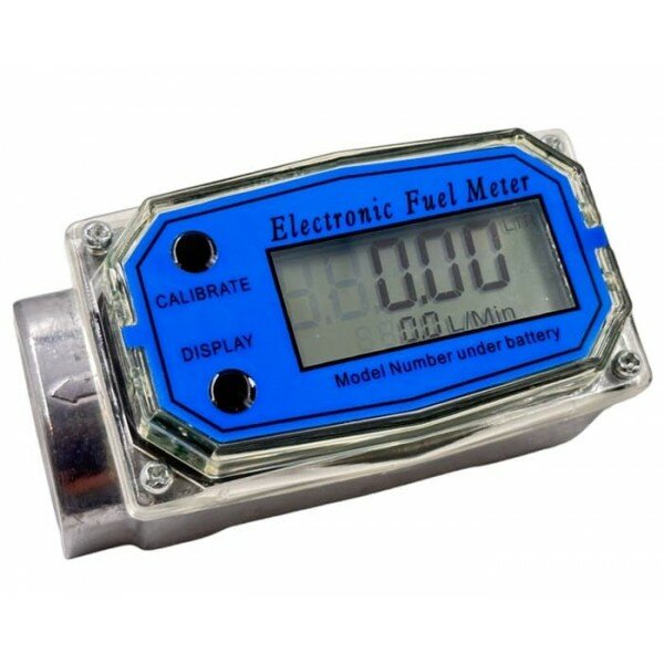 Petroll 18 - электронный счетчик учета бензина точность ±2% соединение 1"дюйм (20-120 л/мин)