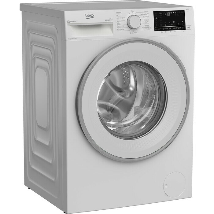 Стиральная машина Beko B3WFR572WW класс: A загр. фронтальная макс:7кг белый инвертер — фото 1