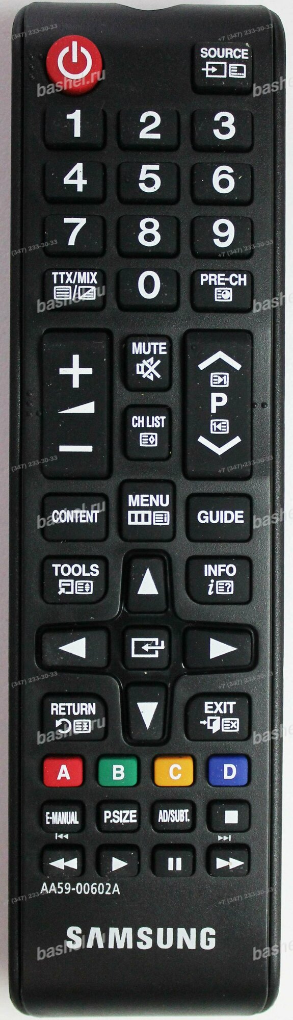 SAMSUNG AA59-00602A, Пульт ДУ