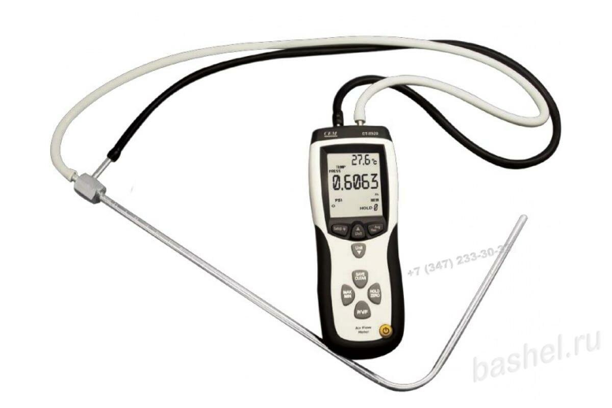 DT-8920, Дифманометр-термоанемометр, CEM