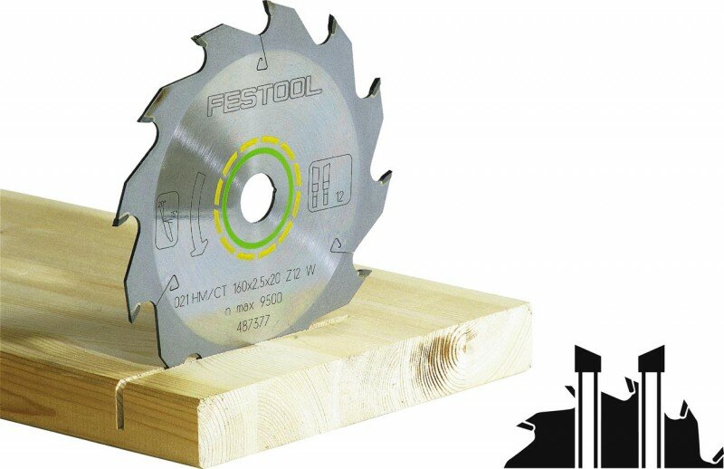 Диск пильный стандартный Festool 190x2.8x30 W16