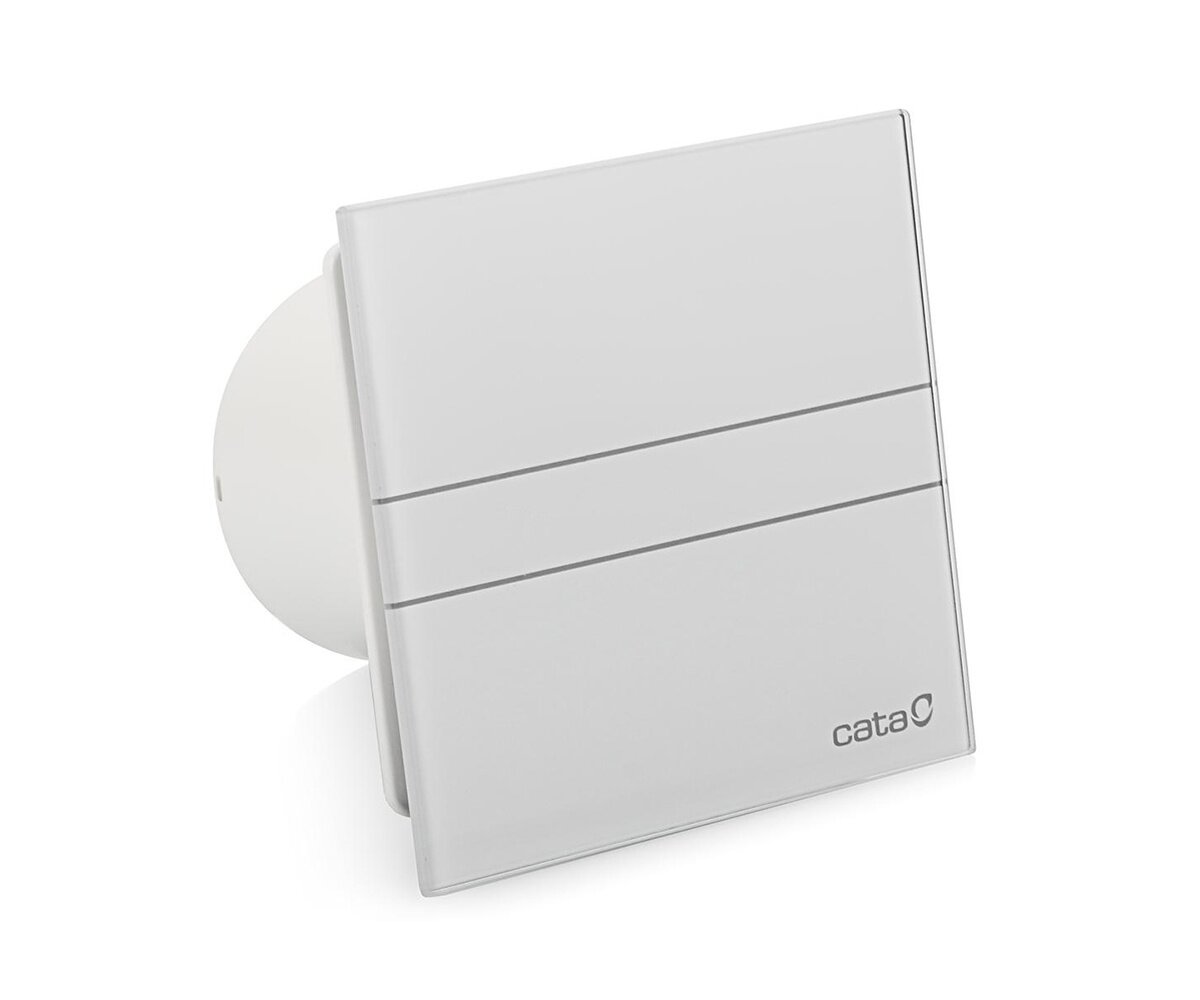 Вентилятор CATA E100G, белый, пластик, стекло, осевой, 115м3/ч, 8Вт