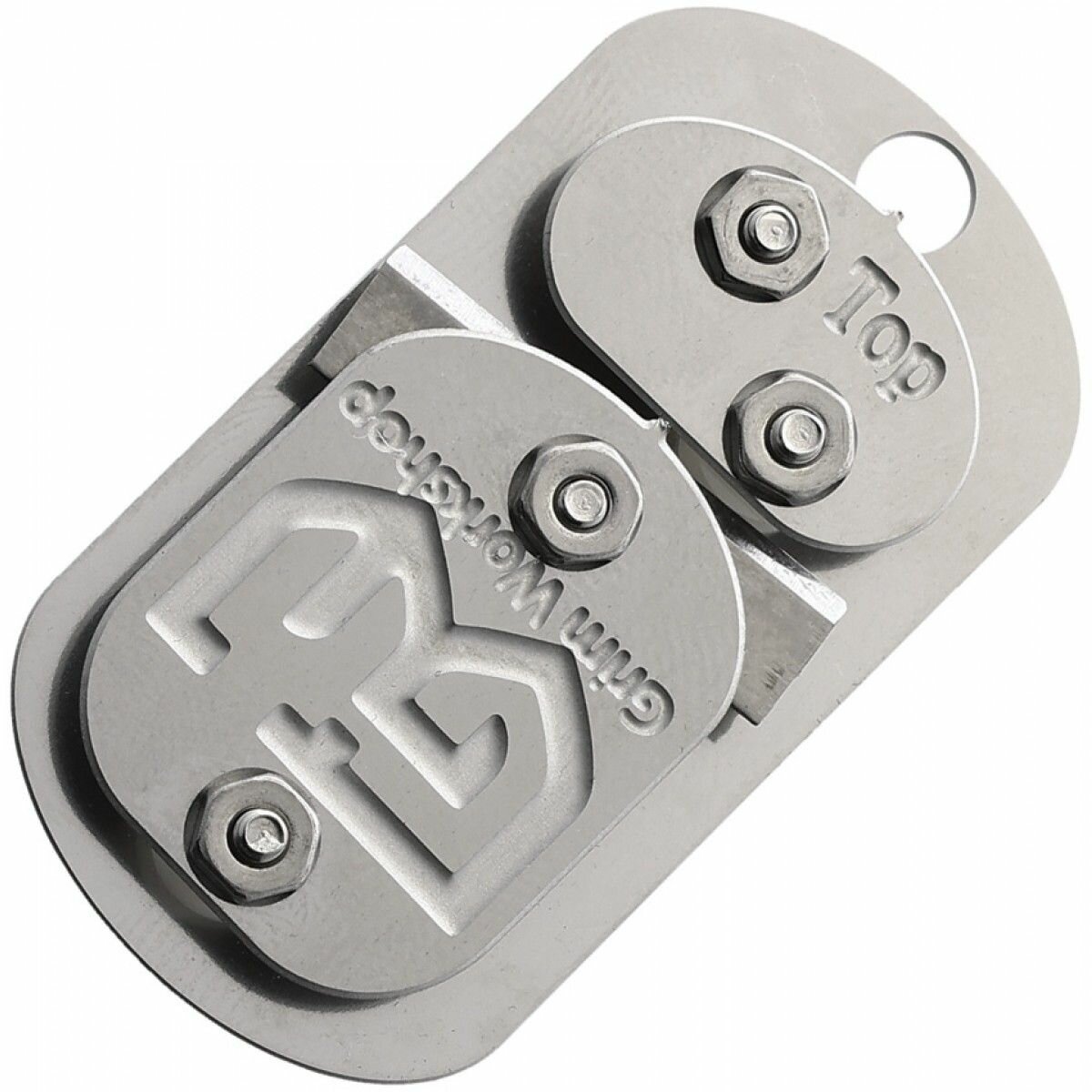 Армейский жетон-мультитул для выживания Grim Workshop Cordage Making Dog Tag