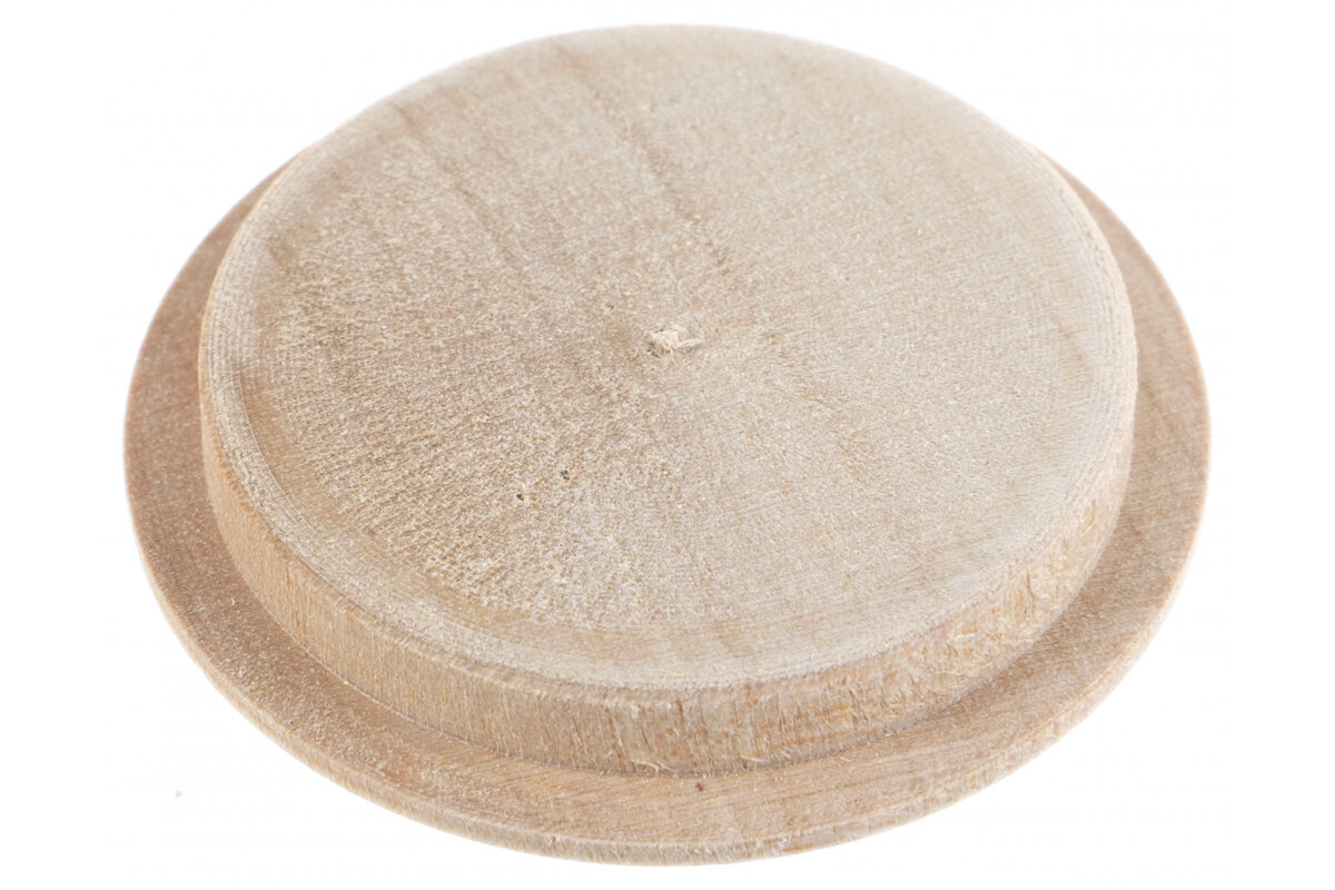 Tech-Krep заглушка деревянная для отверстия 35 мм, береза, набор 4 шт, код 148086