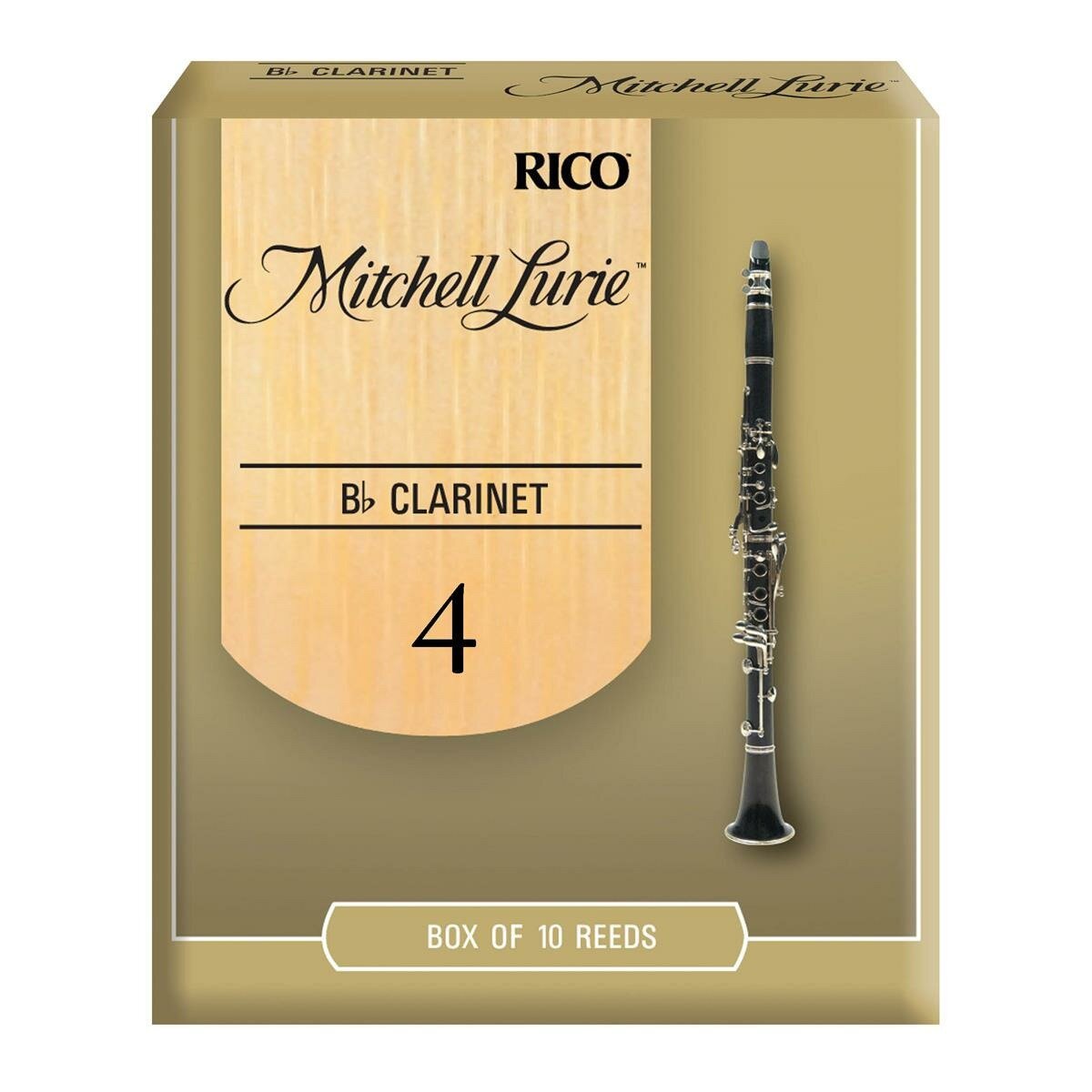 Трости для кларнета Bb Rico RML10BCL400 Mitchell Lurie Premium