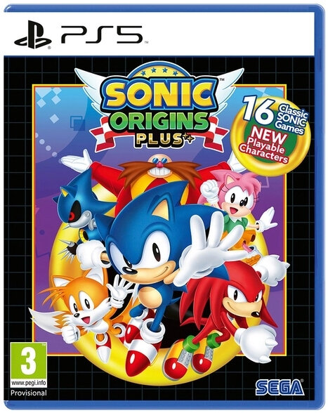 Видеоигра Sonic Origins Plus: Day One Edition для PS5 (русские субтитры)