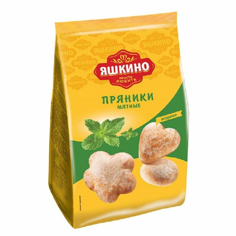 Пряники Яшкино Мятные, 350 г