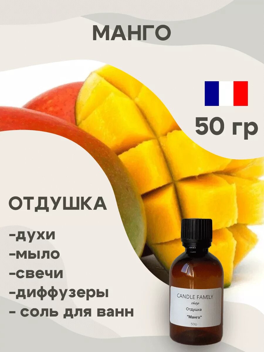 Отдушка для свечей и мыла. Ароматизатор косметический