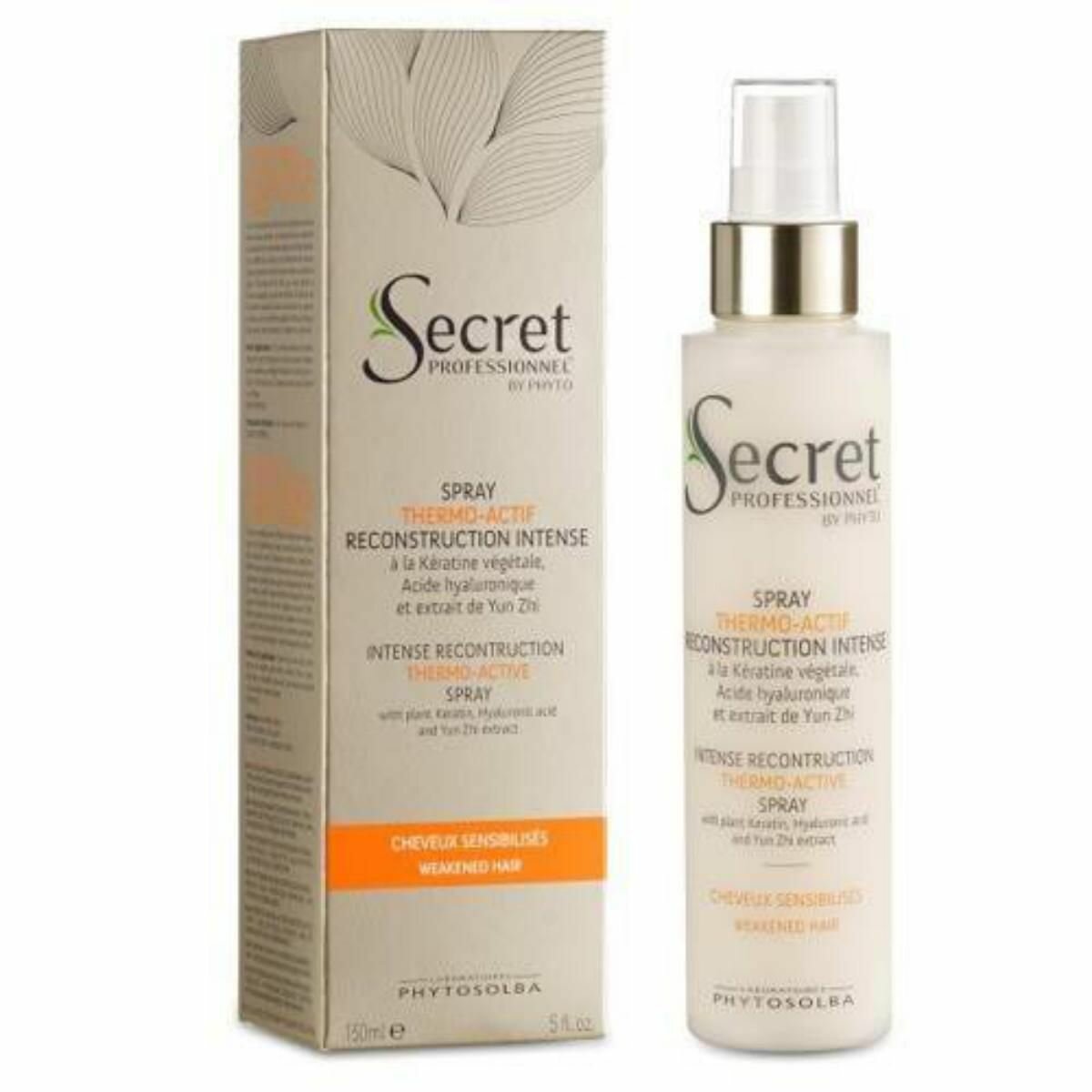 Kydra Secret Professionnel Spray Thermo-Actif Reconstruction Intense - Термоактивный спрей для интенсивного восстановления волос 150 мл
