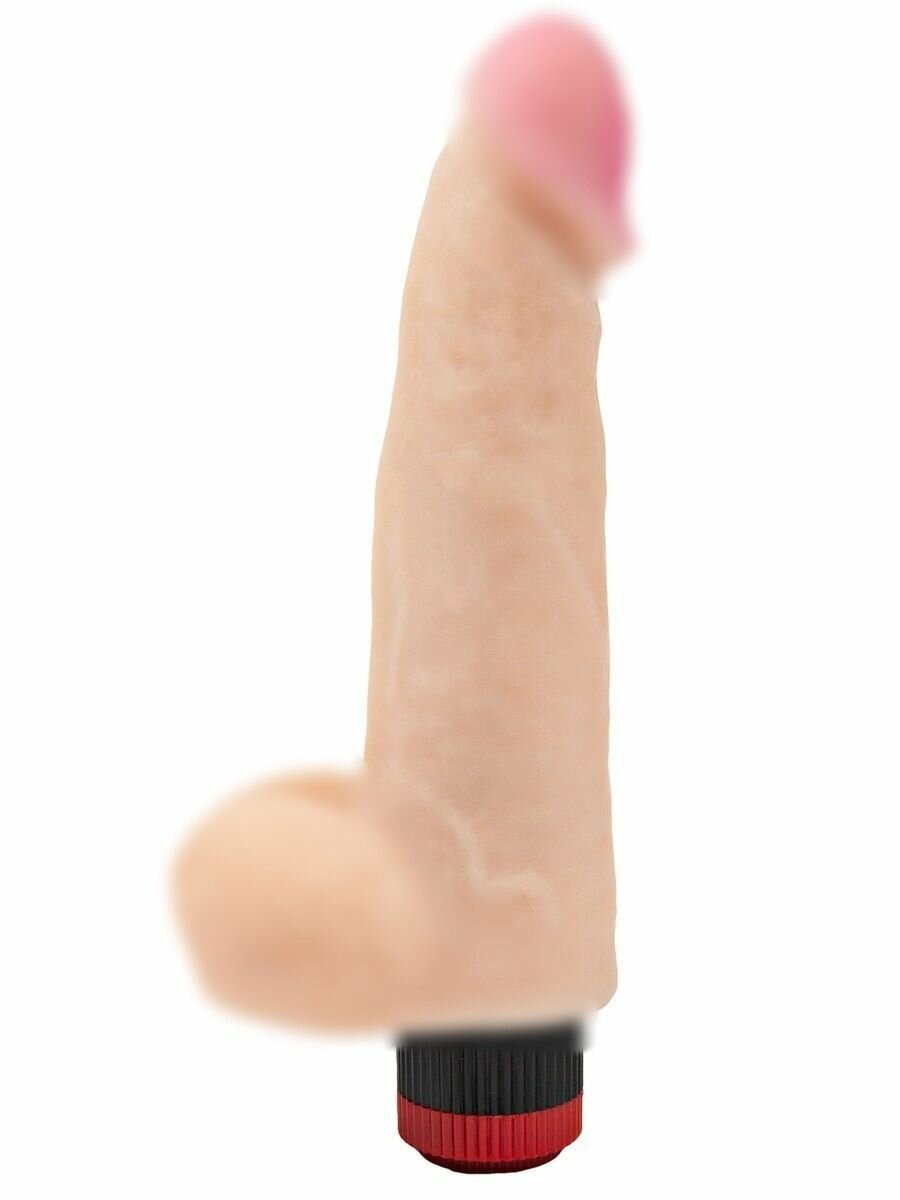 Вибратор-фаллоимитатор из киберкожи, реалистичный, 22см