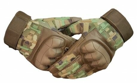 Перчатки тактические с функцией сенсорного управления (Мультикам)