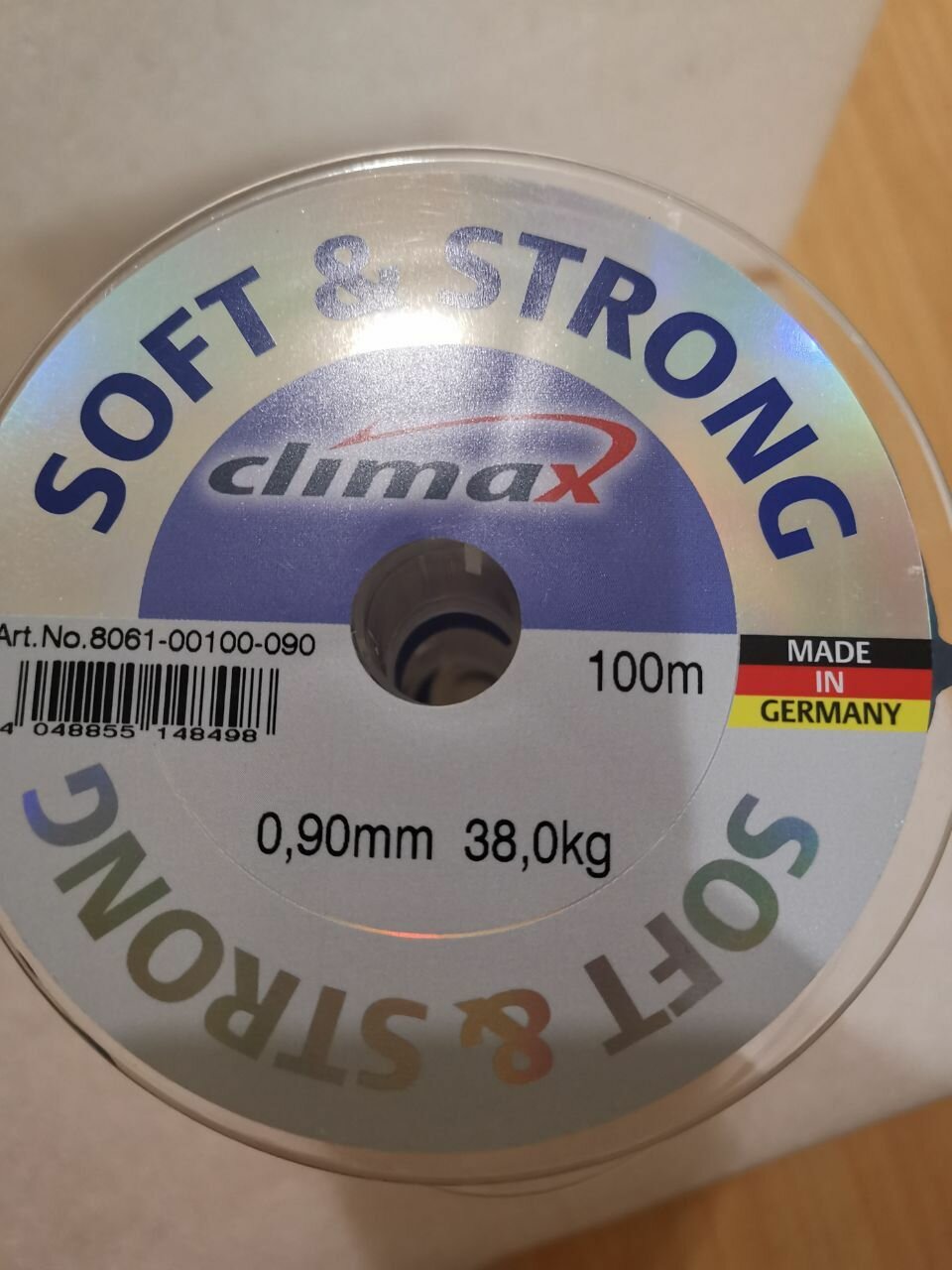 Леска Climax Soft & Strong 0.90mm (100м,38кг)