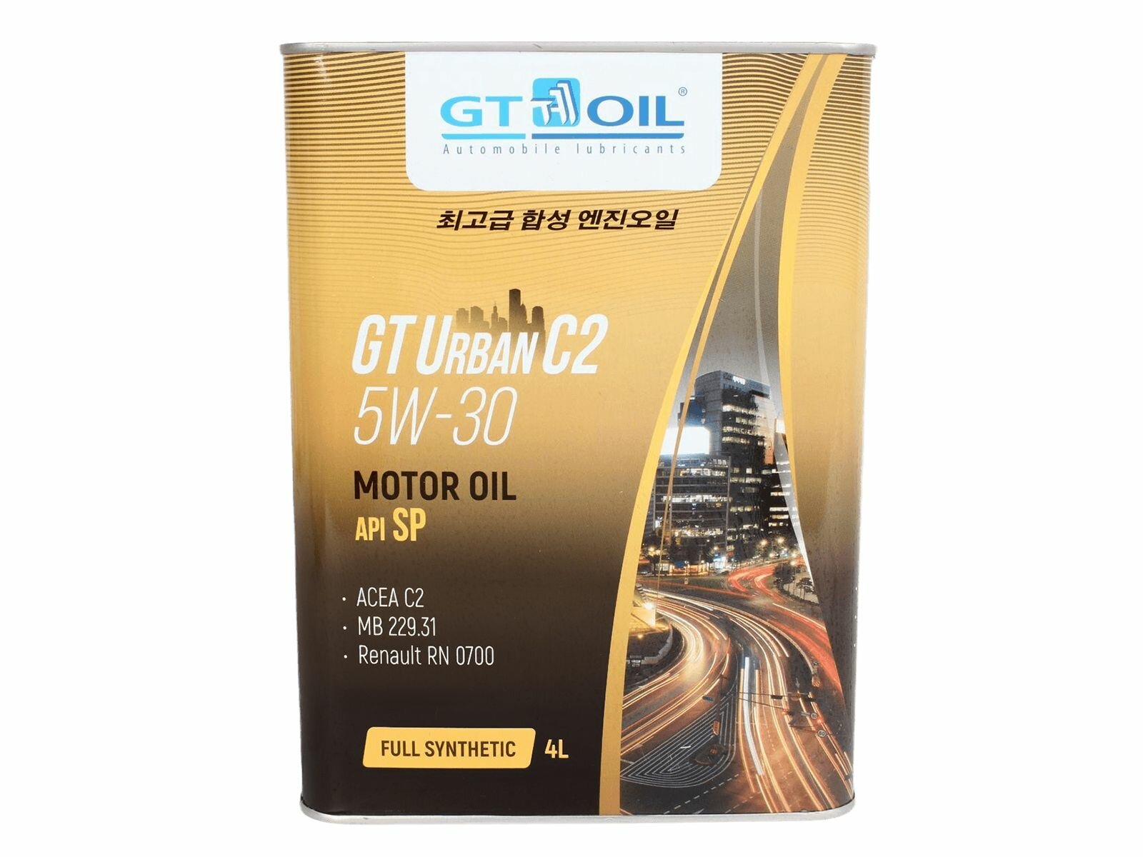 Масло моторное 5W30 GT URBAN C2 4л