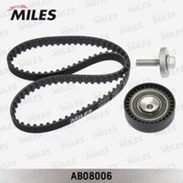 Miles AB08006 (AB08006 / AB08006_MI) комплект ремня грм Renault (Рено) logan / sandero (z96) 8v 09- ab08006