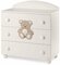 Комод Italbaby Peluche белый с кремовым декором