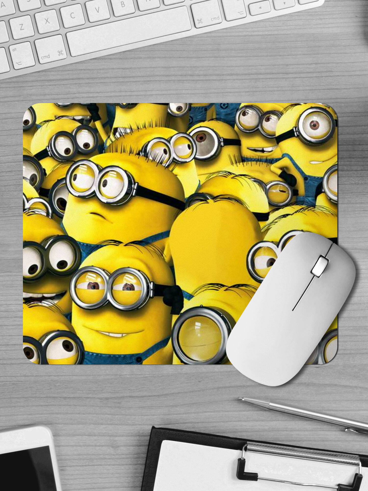 Коврик для мыши / Миньоны / Minions / прикол