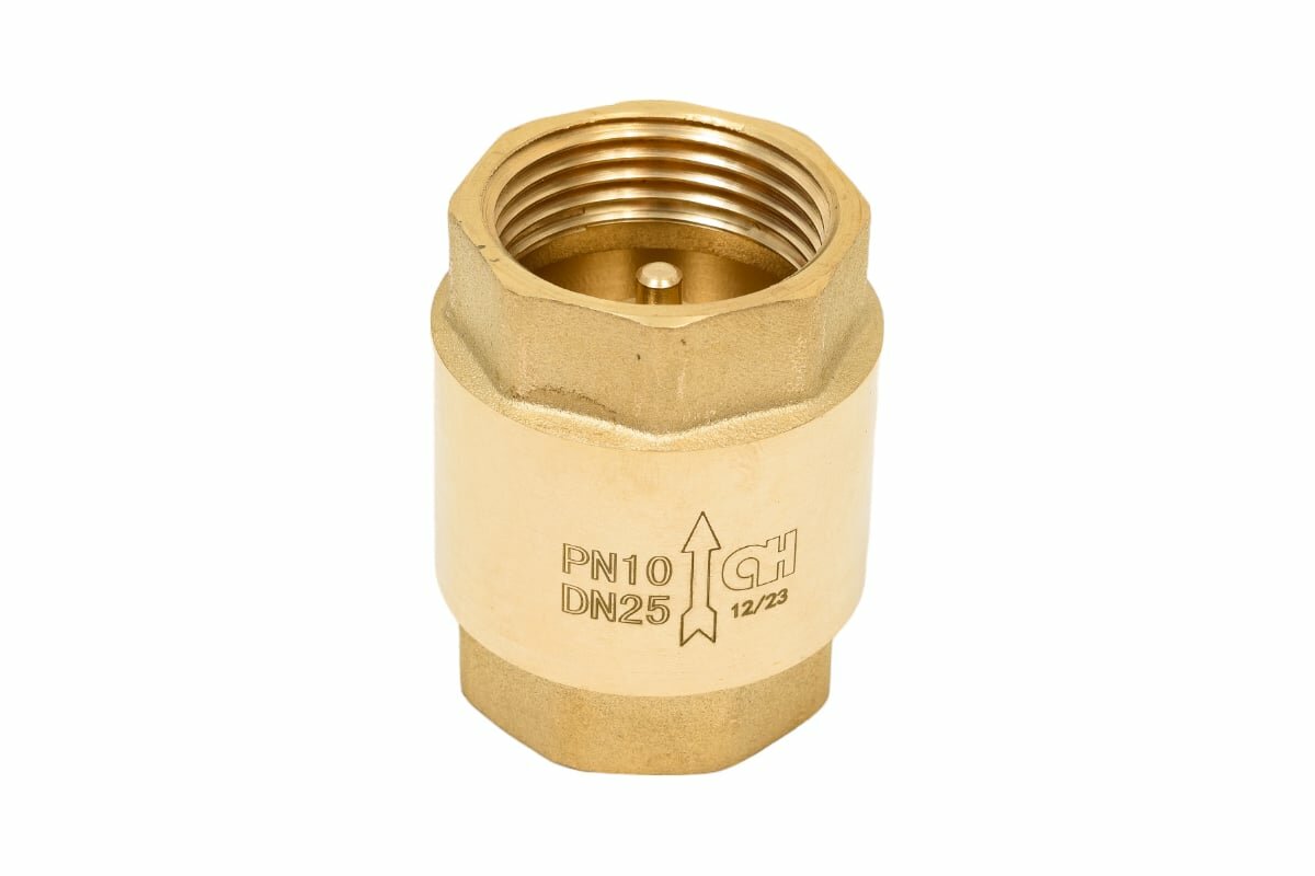 AquaHit обратный пружинный клапан Ду25 ВН/ВН с металлическим затвором CV.720.06