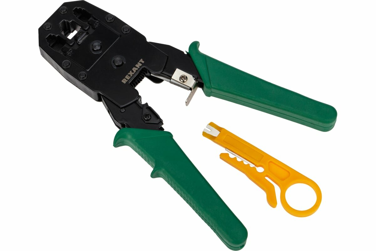 REXANT Кримпер ht-200 ht-318М ht-315 для обжима 8P8C 6P6C 4P4C заделка витой пары