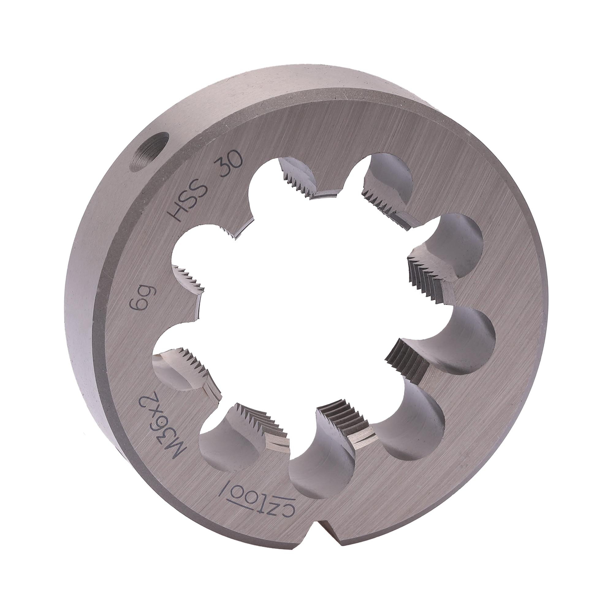 Плашка М36х2,0 DINEN22568 HSS 6g 65х18мм Bucovice(CzTool) 240362