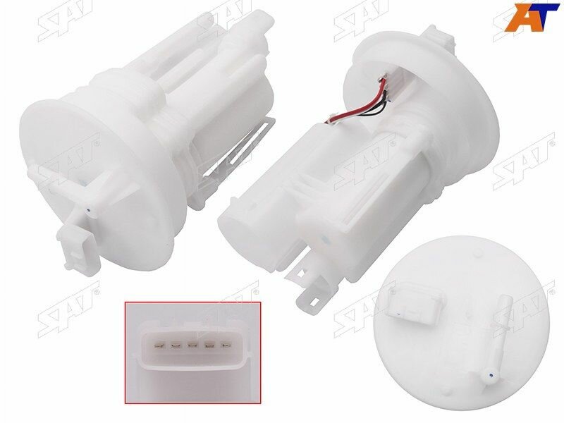 . SAT Фильтр топливный для NISSAN TEANA J31 2.3/3.5 03-08/PRESAGE _U31 2.5/3.5 03-10
