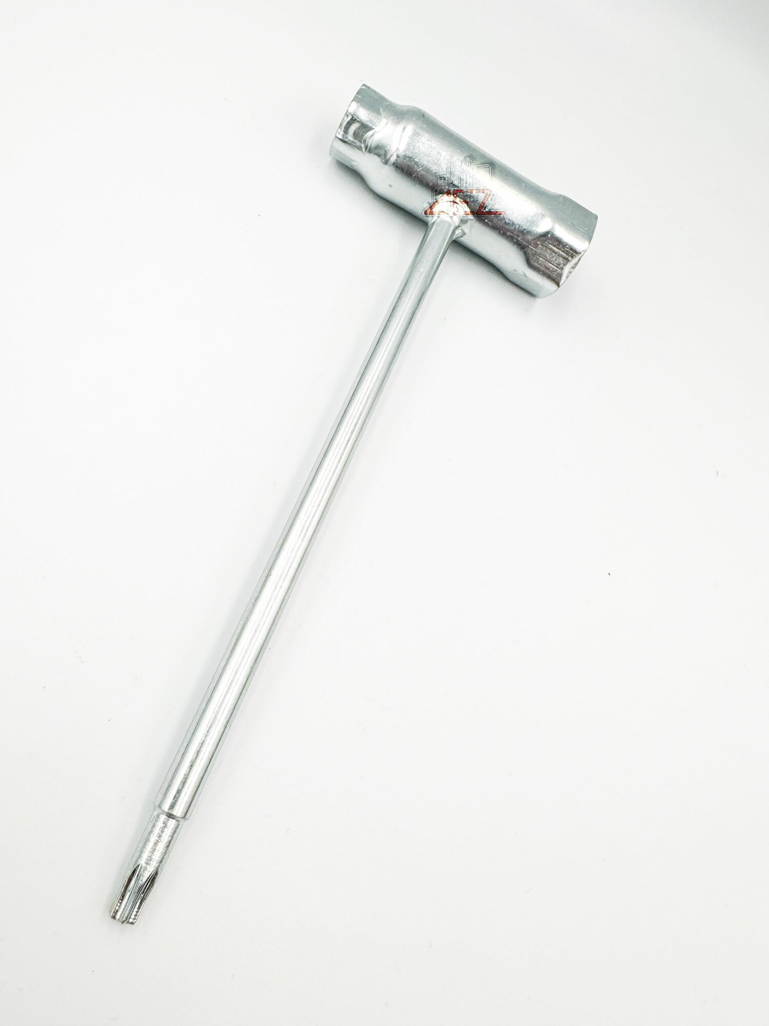 Ключ для бензопилы/триммера свечной, torx T27 х 13/19 мм, комбинированный, универсальный, звездочка 5мм