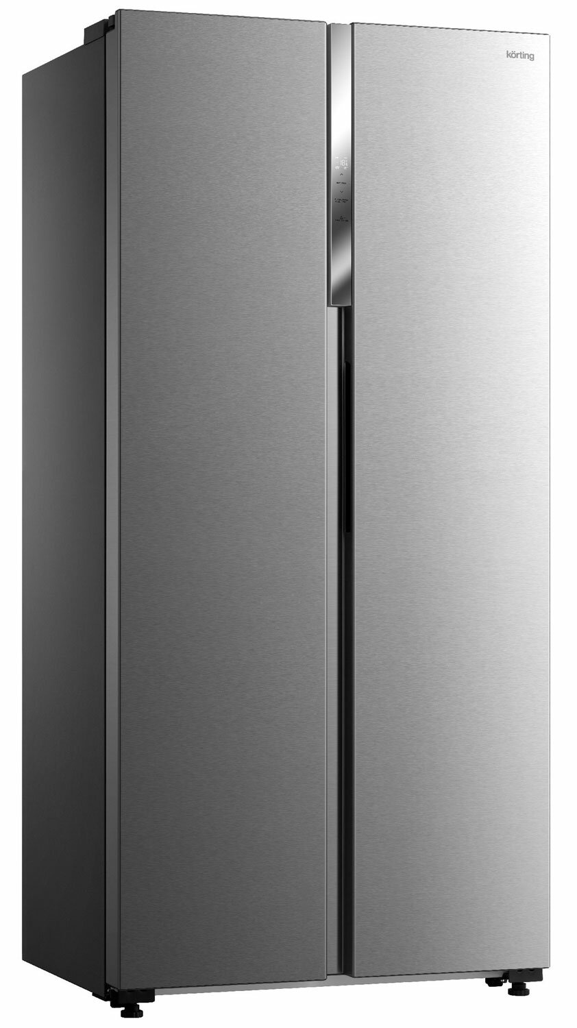 Холодильник Side-by-Side Korting KNFS 83414 X No frost, серый металлик