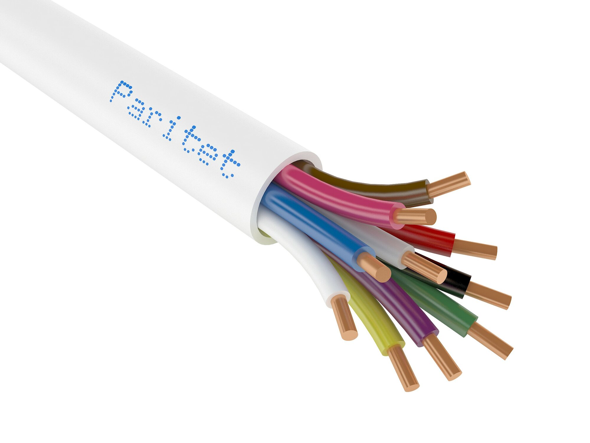 Кабель КСПВ 10х0,50 мм для сигнализации (кол-во 175 метров)