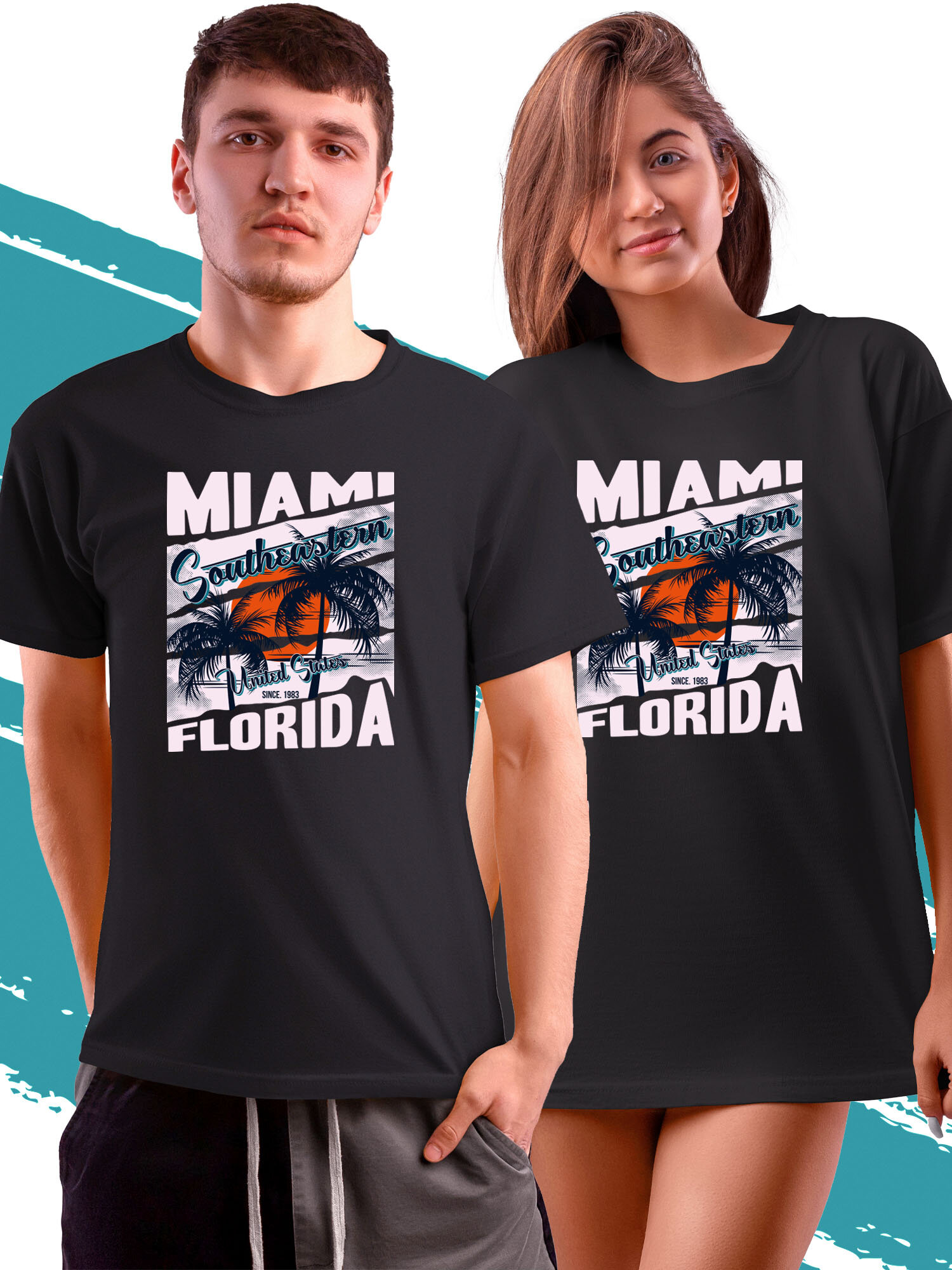 Футболка Miami Florida-Майами Флорида США USA