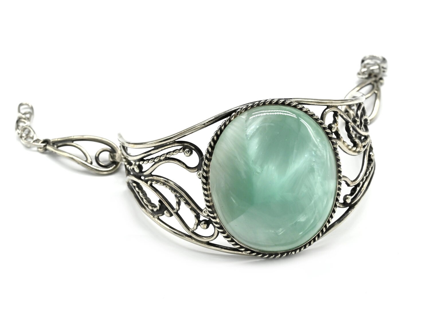 Браслет, ангелит